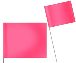 Pink Marking Flags | Full Source
