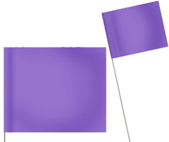 Purple Marking Flags | Full Source