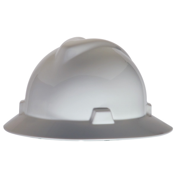 Msa Skullgard Full Brim Hard Hat With Fas-Trac Suspension at Lloyd ...
